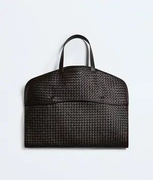 Bottega Veneta Odyssey Garment Bag - Espresso