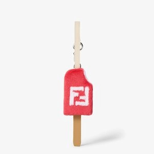 Fendi Ice-cream Charm - Red
