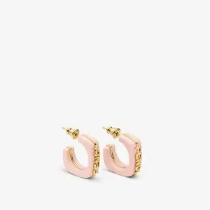 Fendi Graphy Hoop Earrings