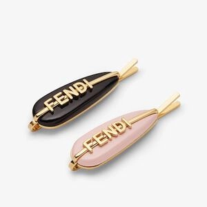 Fendi Graphy Hair Clips