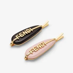 Fendi Graphy Hair Clips