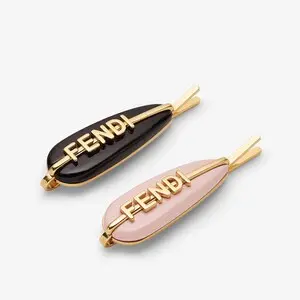 Fendi Graphy Hair Clips