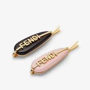 Fendi Graphy Hair Clips