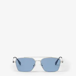 Fendi Pilot Sunglasses - Silver