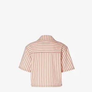 Fendi Ff Denim Boxy Shirt