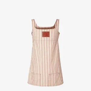 Fendi Ff Denim Mini Dress
