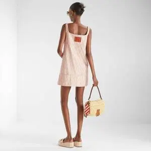 Fendi Ff Denim Mini Dress