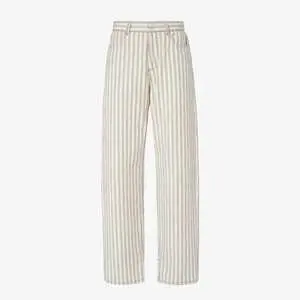 Fendi Ff Denim Wide Leg Jeans