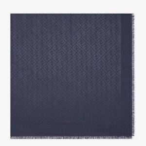 Fendi Ff Shawl - Blue