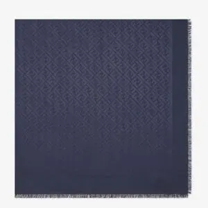 Fendi Ff Shawl - Blue