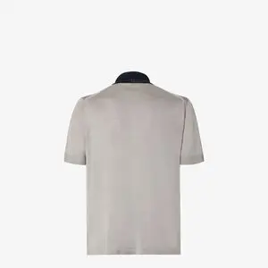 Fendi Short-sleeved Cardigan With Ff Logo