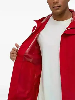 Adidas Hooded Zip Jacket - Red
