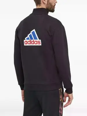 Adidas Zip Sweatshirt With Logo