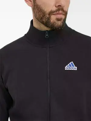 Adidas Zip Sweatshirt With Logo