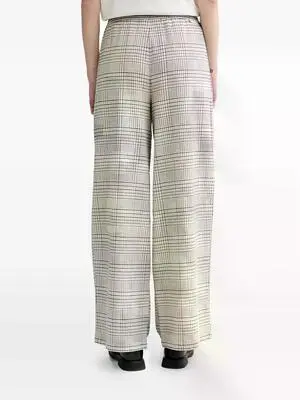 Marc O'polo Checked Pleated Trousers
