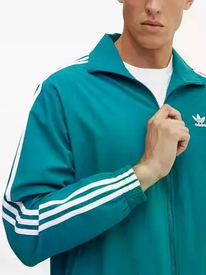 Adidas Logo-embroidered Jacket