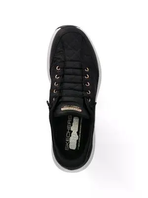 Sketchers Quilted Lace-up Sneakers