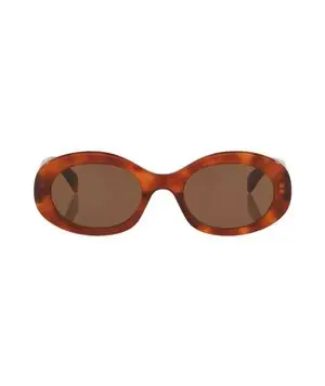 Celine Triomphe Oval-frame Sunglasses