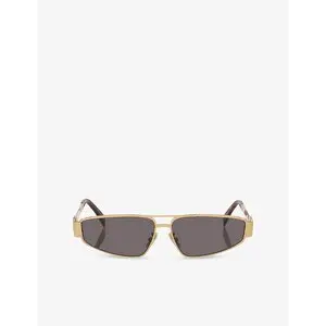 Celine Square-frame Metal Sunglasses