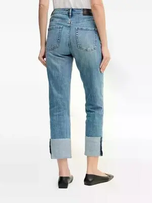 Dkny Regular Fit Cuffed Jeans