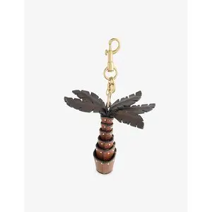 ANYA HINDMARCH Palm Tree Leather Bag Charm