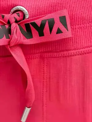Dkny Logo Drawstring Trousers - Pink