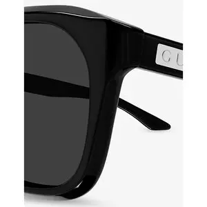 Gucci Gg2077s Rectangle-frame Sunglasses