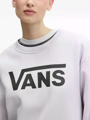 VANS V Logo-print Sweatshirt