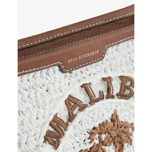 ANYA HINDMARCH Raffia Malibu Pochette