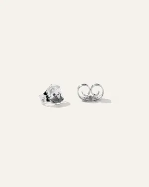 Quince 14k Gold Lab Grown Diamond Martini Studs 2ctw - White Gold