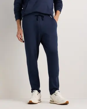 Quince Supersoft Fleece Joggers - Navy