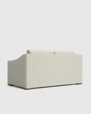 Quince Hollis Slope Arm Sofa - Flax