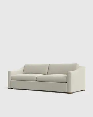 Quince Hollis Slope Arm Sofa - Flax