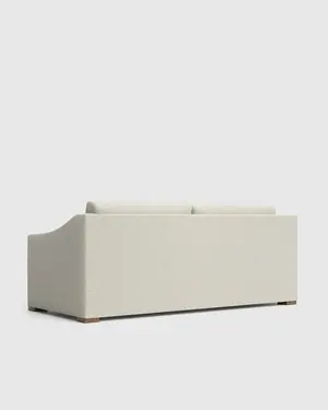 Quince Hollis Slope Arm Sofa - Flax