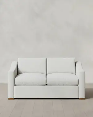 Quince Hollis Slope Arm Sofa Snow