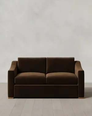 Quince Hollis Slope Arm Sofa - Java