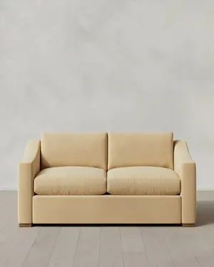 Quince Hollis Slope Arm Sofa Linen
