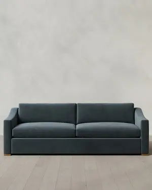 Quince Hollis Slope Arm Sofa Pine