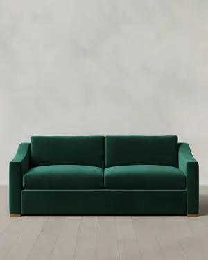 Quince Hollis Slope Arm Sofa - Spruce