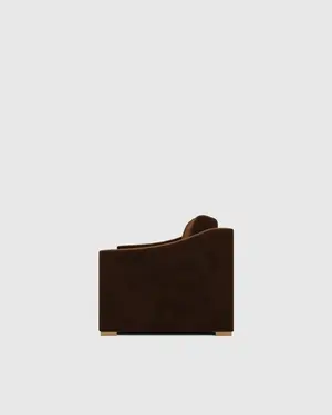Quince Hollis Slope Arm Sofa - Taupe