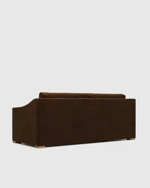 Quince Hollis Slope Arm Sofa - Taupe