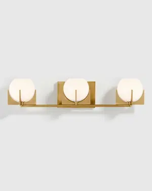 Quince Deco Glass Globe Vanity Sconce