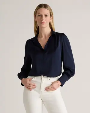 Quince Relaxed Blouses