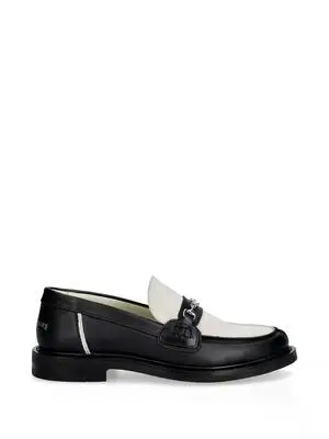 Filling Pieces Logo-detail Loafers