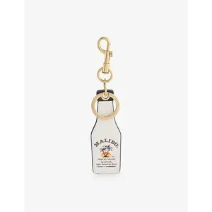 ANYA HINDMARCH Anya Brands Malibu Leather Bag Charm - Chalk