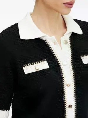 MORGAN Button Cardigan With Collar