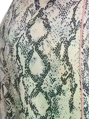 OUI Snake-print Elasticated Waist Trousers