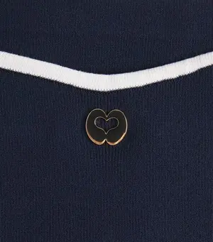 Maje Logo-plaque Bandeau Top