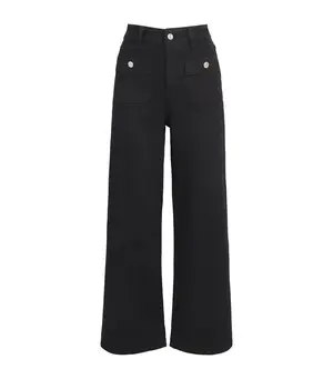 Maje Straight Leg Jeans For Women