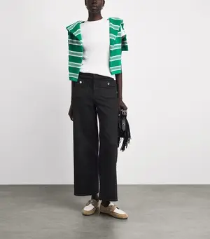 Maje Straight Leg Jeans